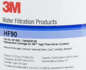 3M Water Filtration Products HF90 Replacement Cartridge for BEV190 ...