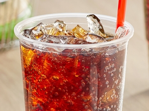 Choice Clear Plastic Cold Cup 42 oz. - 25/Pack