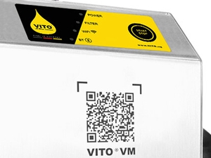 Vito Fryfilter VITO VM Portable 37 lb. Fryer Oil Filter System - 100 ...