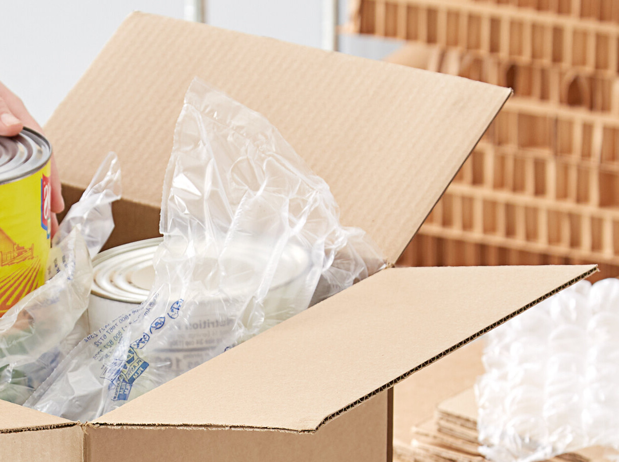 Lavex 15" x 15" x 15" Kraft Heavy-Duty Corrugated RSC Shipping Box - 25 ...