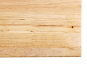 Choice 30" x 18" x 1 3/4" Wood Cutting Board with Rounded Edges