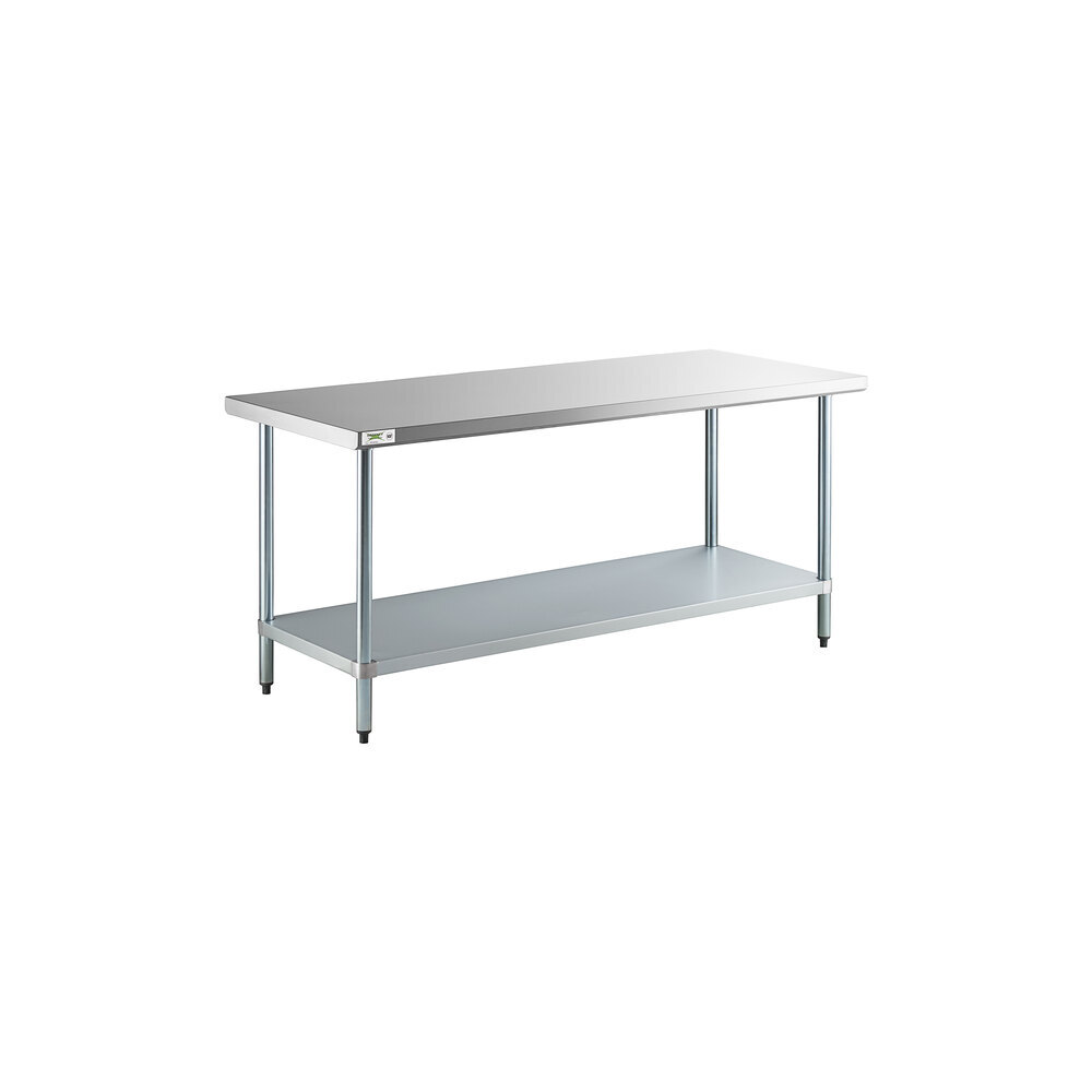 Scratch and Dent Regency 30" x 72" 18-Gauge 304 Stainless Steel ...