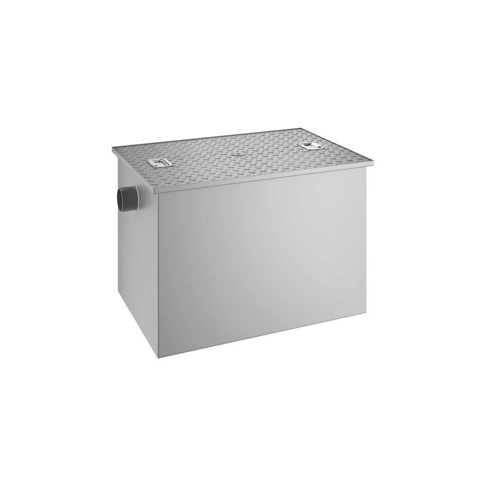 Scratch and Dent Regency 100 lb. 50 GPM Grease Trap with 4" Non ...