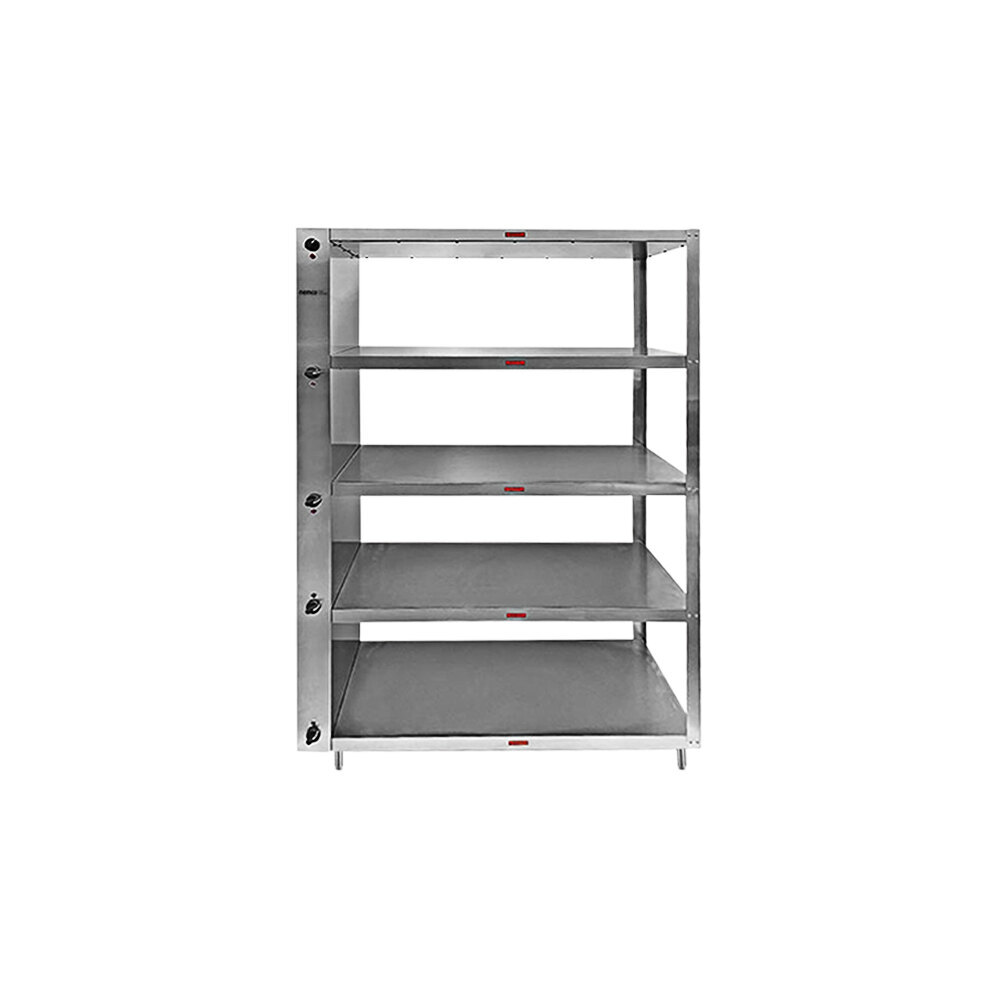 Scratch and Dent Nemco 6302-2 2-Shelf Stainless Steel Heated To-Go ...