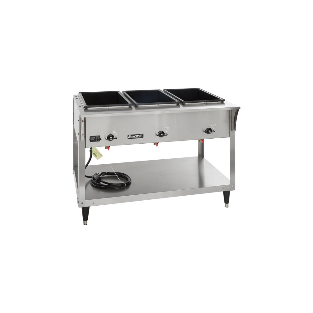 Scratch and Dent Vollrath 38213 ServeWell® SL Electric Three Pan Hot ...