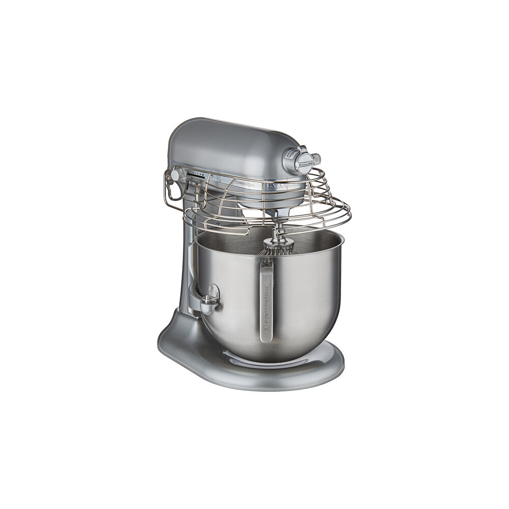 Scratch and Dent KitchenAid KSMC895CU Contour Silver 8 Qt. Bowl Lift ...