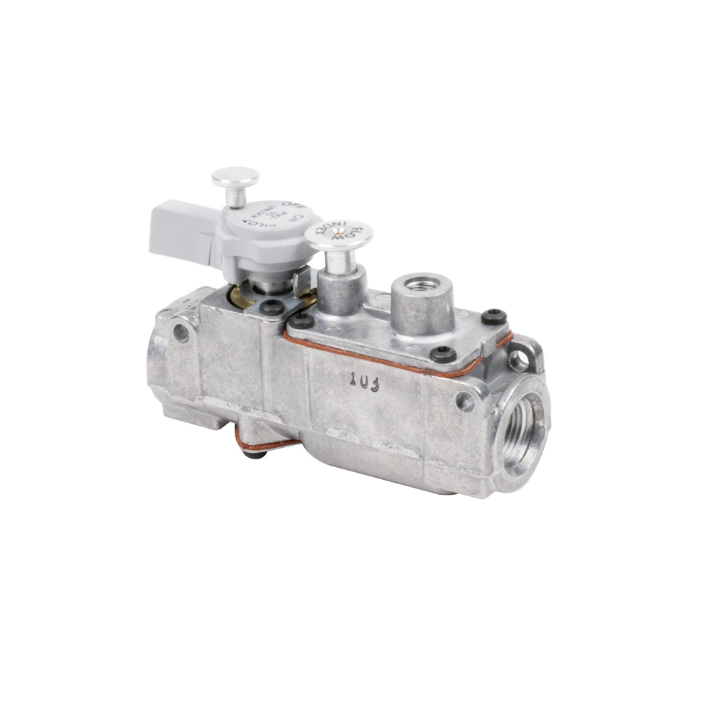 Manifold Gas Valve; Natural Gas / Liquid Propane; 3/8" Gas In / Out; 1/ ...