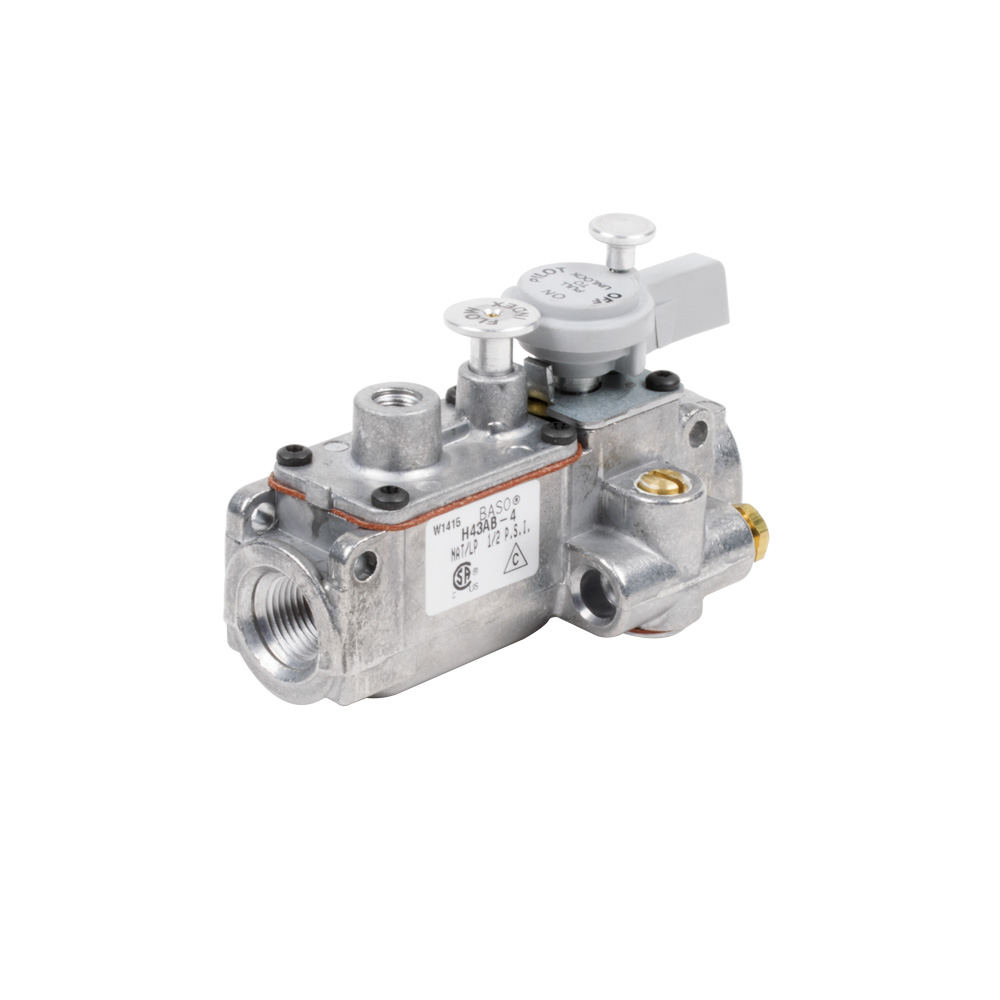 Manifold Gas Valve; Natural Gas / Liquid Propane; 3/8" Gas In / Out; 1/ ...