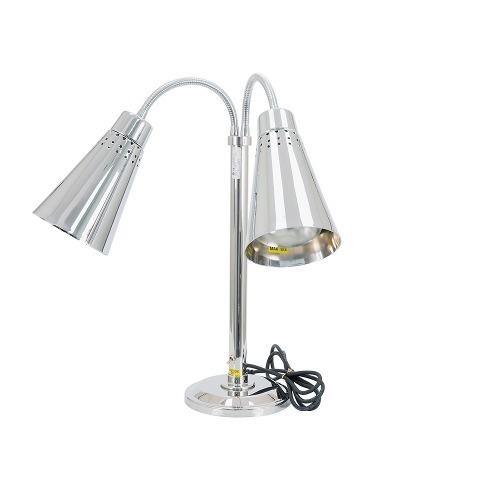 Hanson Heat Lamps DLM/900/ST Two Lamp Stainless Steel Freestanding Heat ...