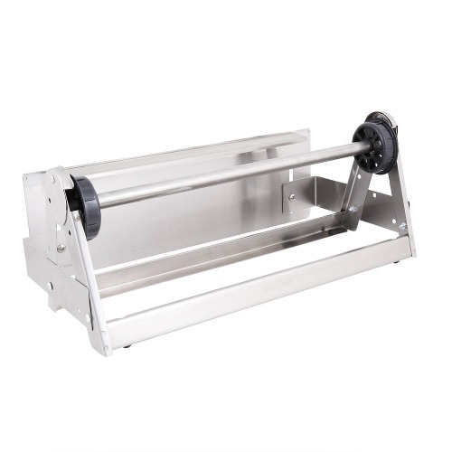 Bulman A575-18 18" Stainless Steel Countertop / Wall Mount Film Dispenser