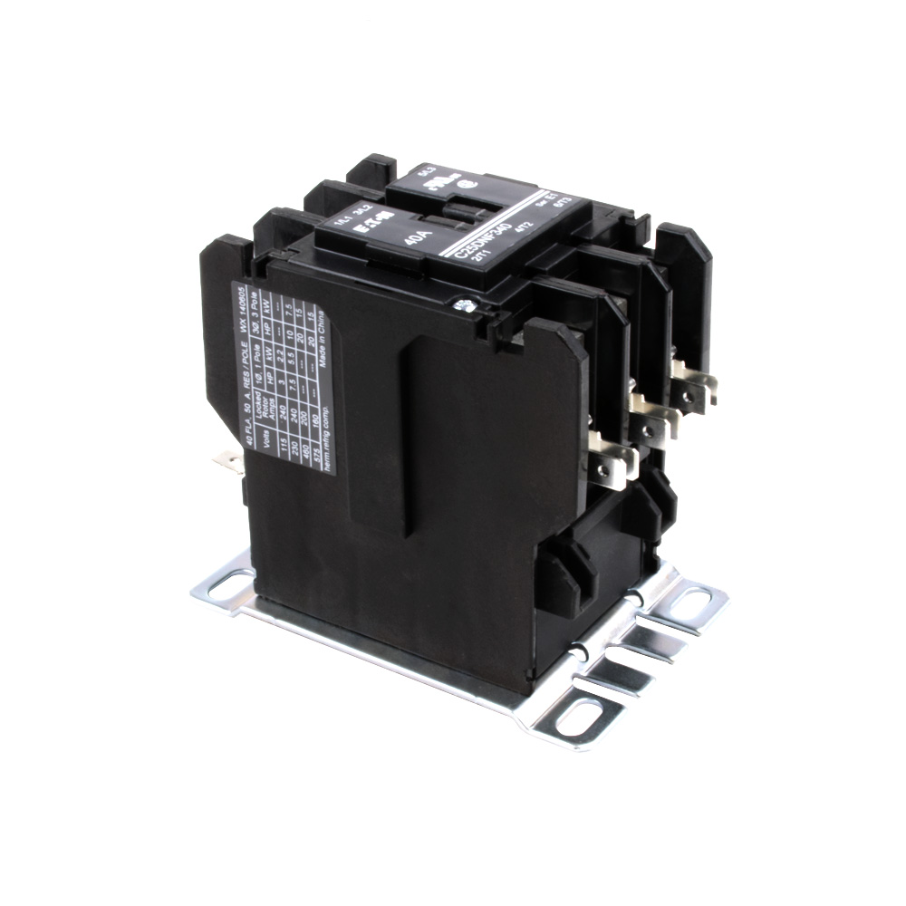Replacement Non-Reversing Contactor - 40A/24V, 3 Pole
