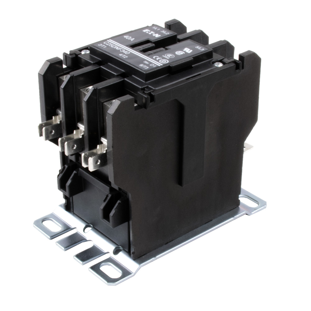 Replacement Non-Reversing Contactor - 40A, 110/120V, 3 Pole