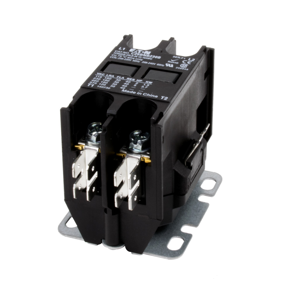 Replacement Non-Reversing Contactor - 30A, 208/240V, 2 Pole