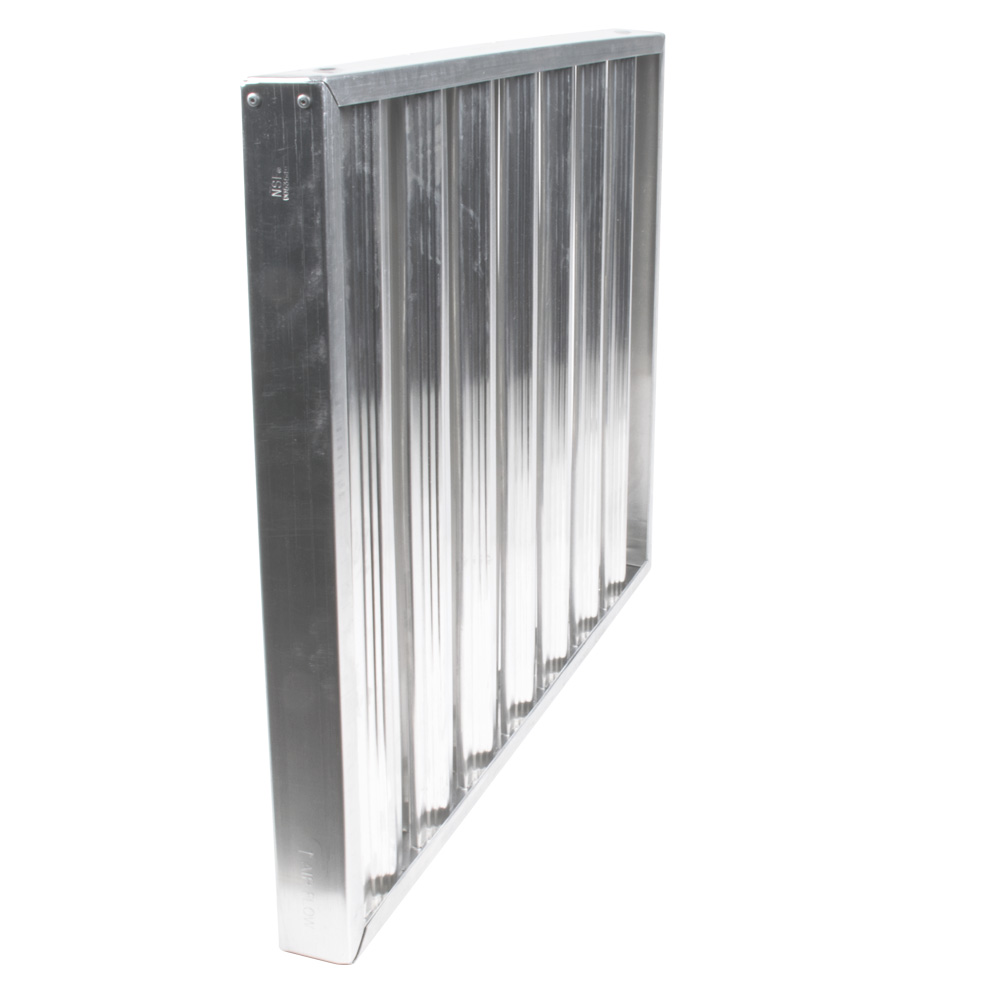AllPoints 26-1762 20"(H) x 25"(W) x 2"(T) Aluminum Hood Filter - Ridged ...