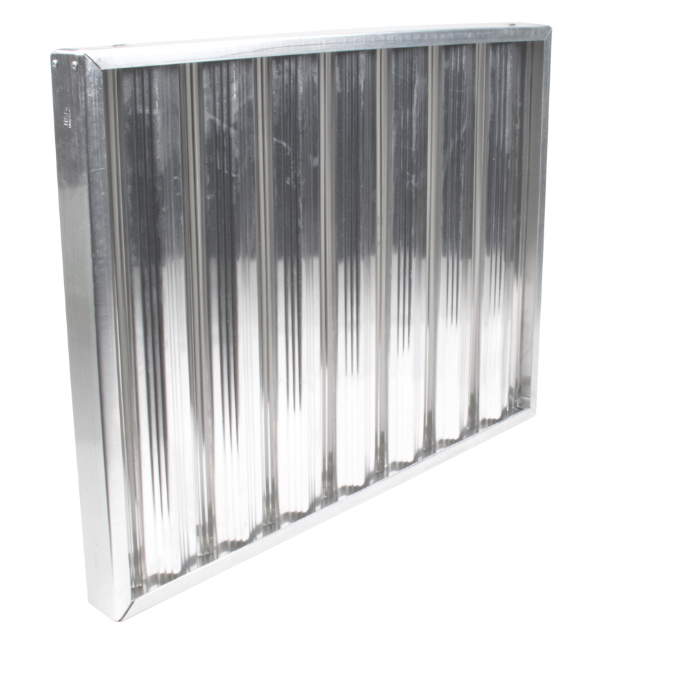 AllPoints 26-1762 20"(H) x 25"(W) x 2"(T) Aluminum Hood Filter - Ridged ...
