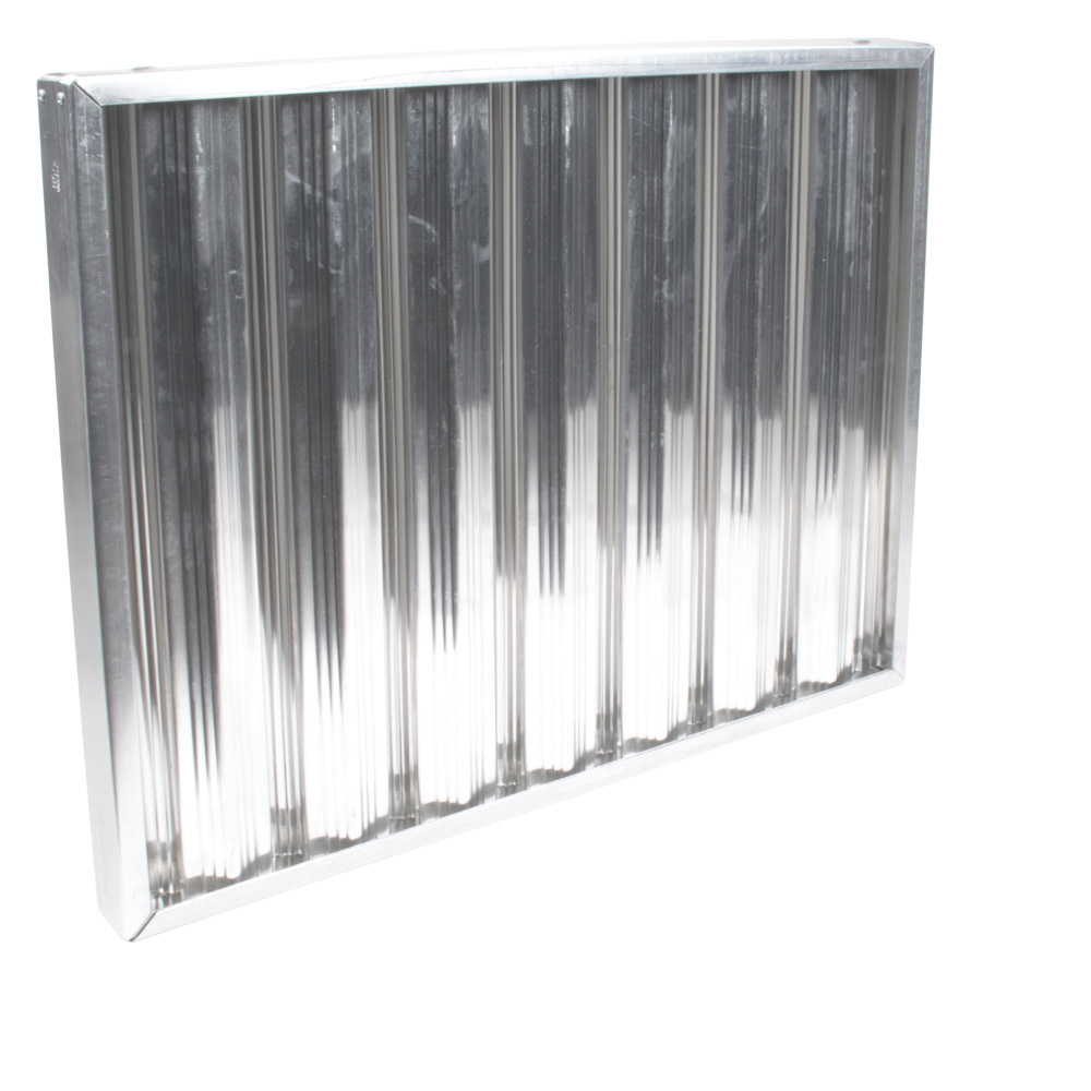 AllPoints 26-1762 20"(H) x 25"(W) x 2"(T) Aluminum Hood Filter - Ridged ...