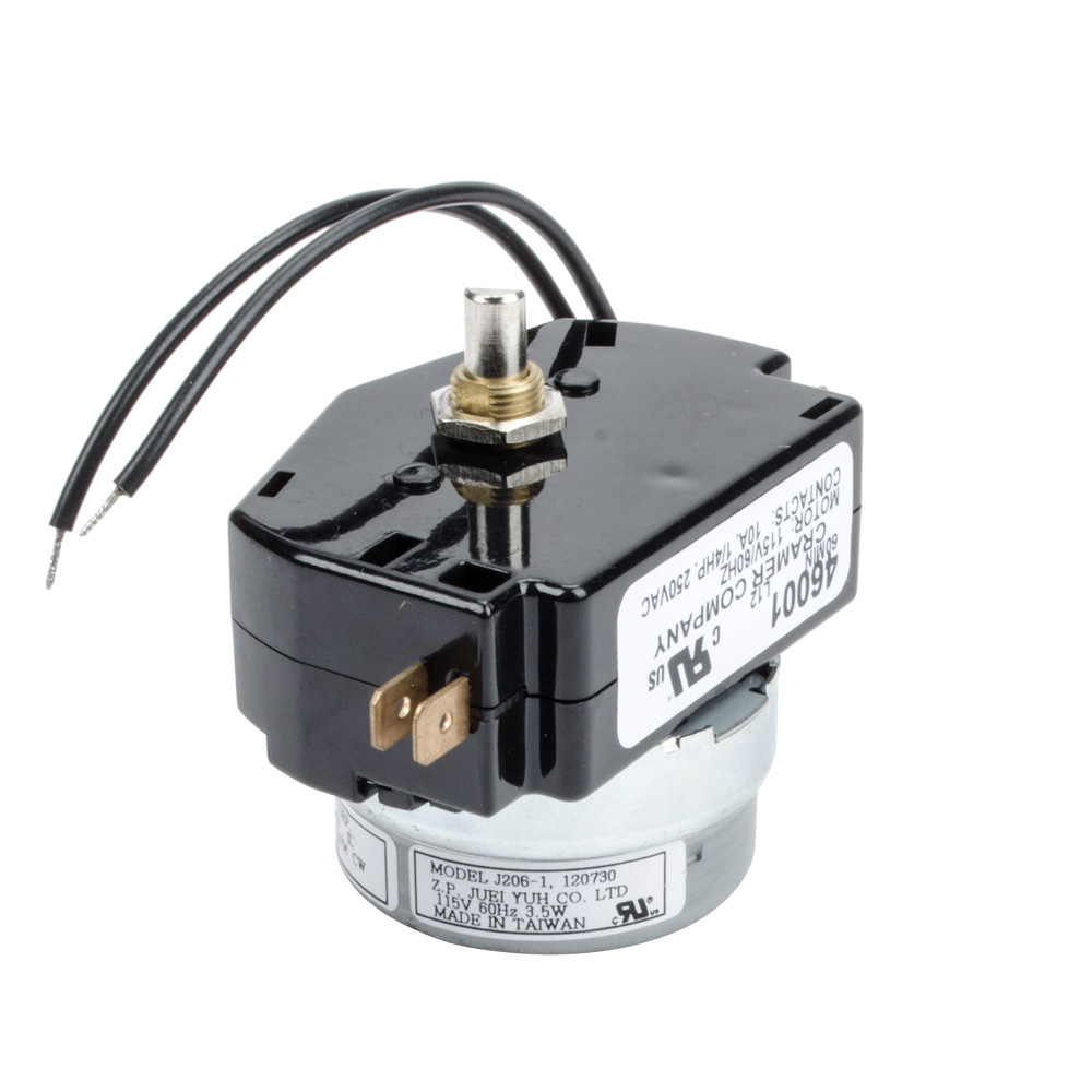Motor Driven 60 Minute Timer for Steamers; 120V
