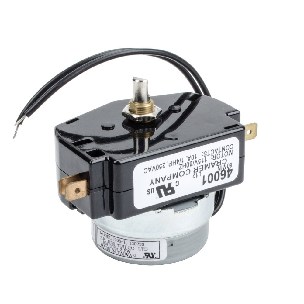 Motor Driven 60 Minute Timer for Steamers; 120V