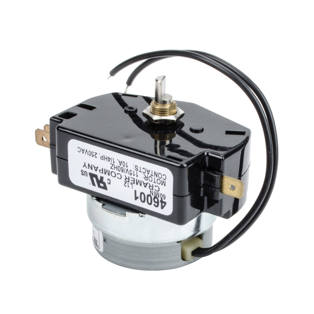 Motor Driven 60 Minute Timer for Steamers; 120V