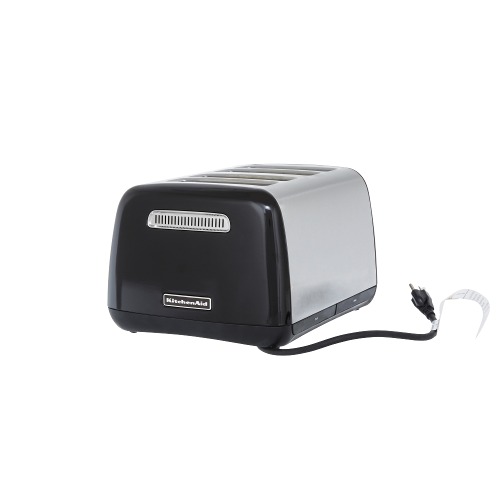 KitchenAid KMT4115OB Onyx Black Four Slice Toaster with Manual Lift