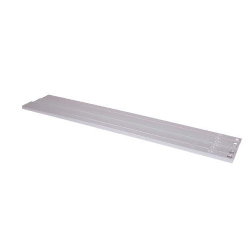 Matfer Bourgeat 140204 Aluminum Confectionery Ruler 6 Piece Set