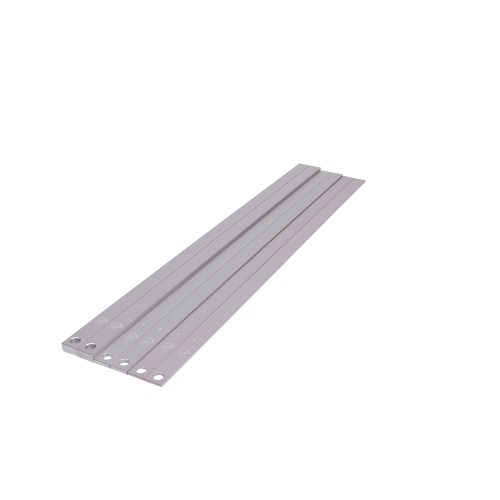 Matfer Bourgeat 140204 Aluminum Confectionery Ruler 6 Piece Set