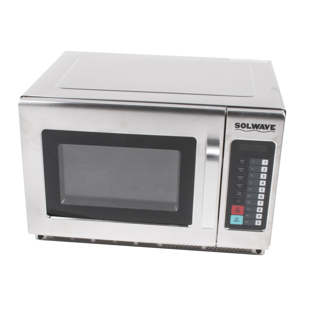 Solwave 1800W Stackable Commercial Microwave with Large 1.2 cu. ft ...