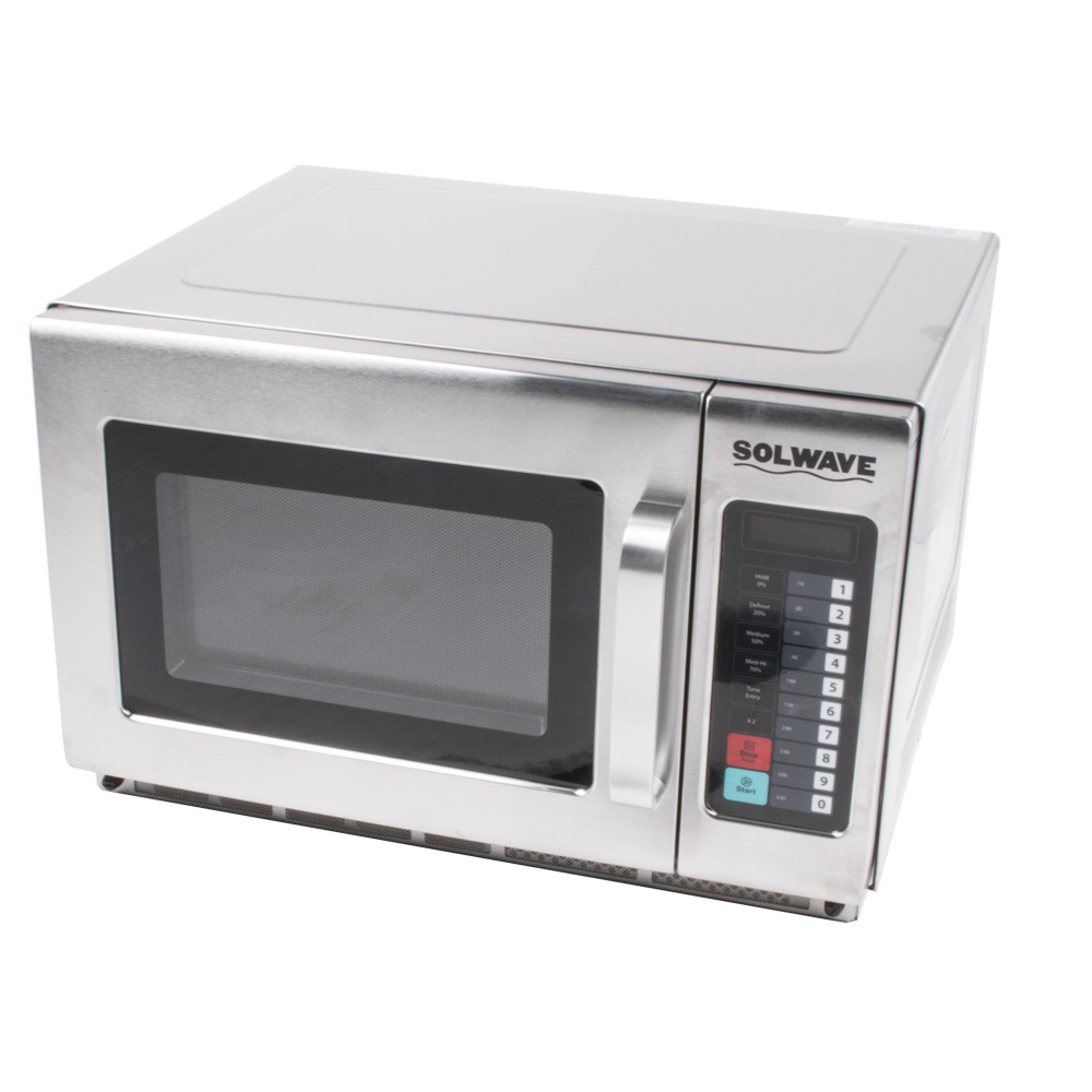Solwave 1800W Stackable Commercial Microwave with Large 1.2 cu. ft ...