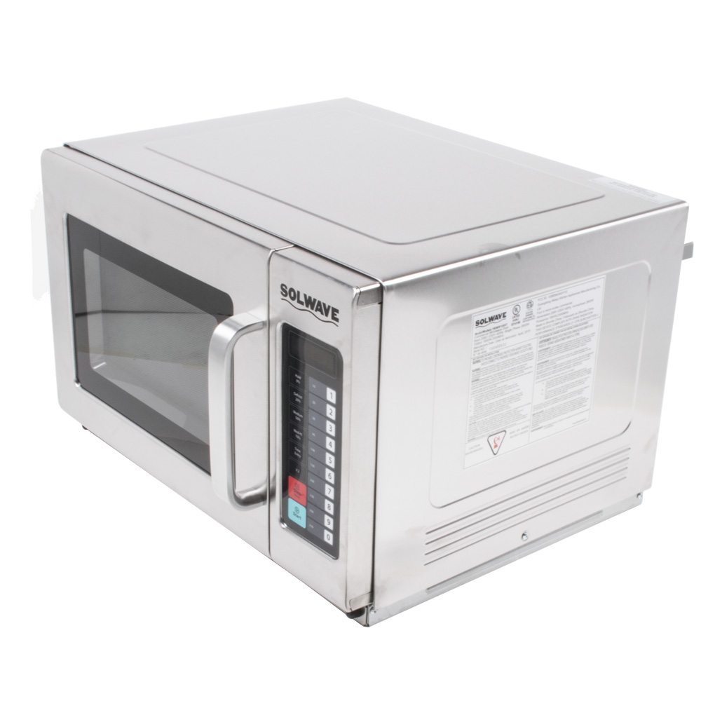 Solwave 1800W Stackable Commercial Microwave with Large 1.2 cu. ft ...