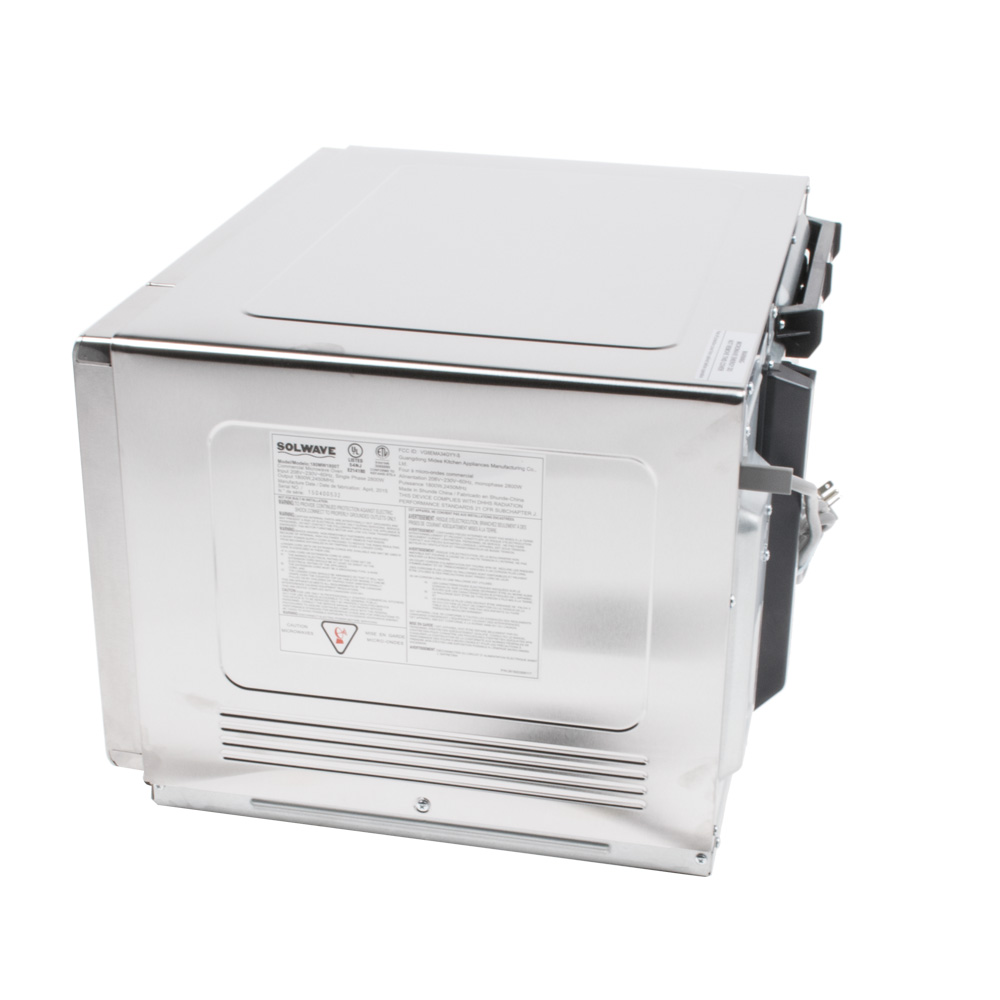 Solwave 1800W Stackable Commercial Microwave with Large 1.2 cu. ft ...