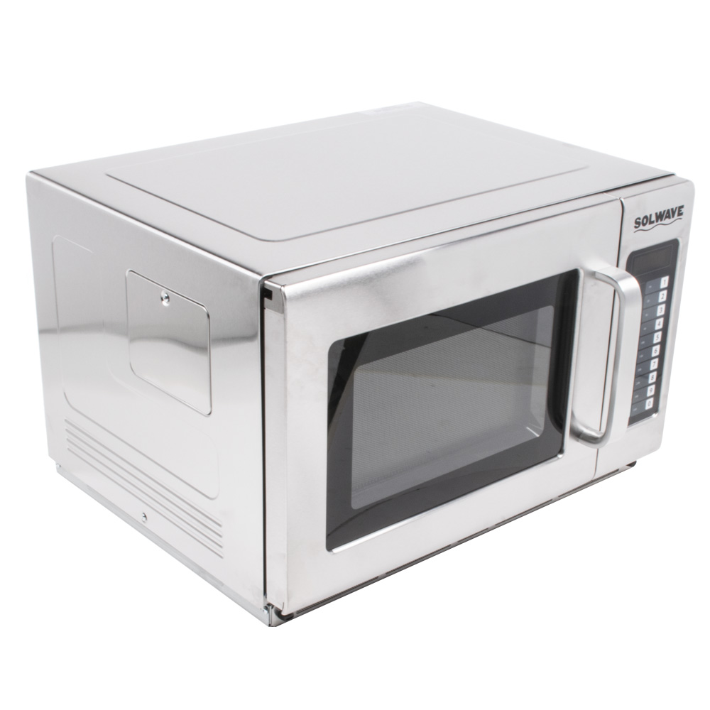 Solwave 1800W Stackable Commercial Microwave with Large 1.2 cu. ft ...