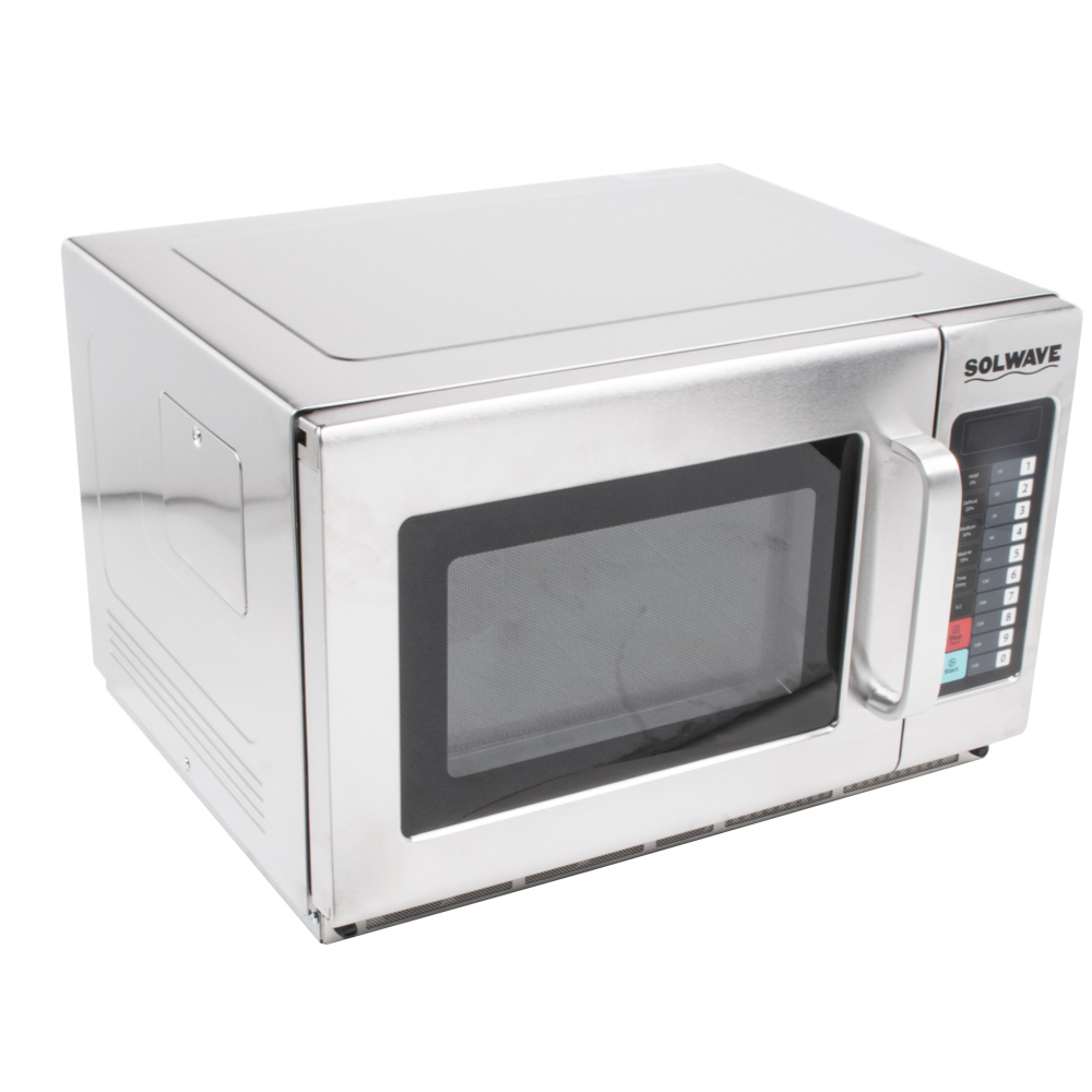 Solwave 1800W Stackable Commercial Microwave with Large 1.2 cu. ft ...