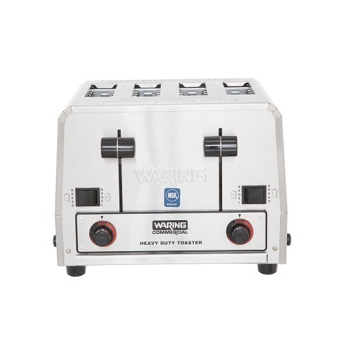 Waring WCT855 Heavy Duty Switchable Bread and Bagel 4-Slice Commercial ...