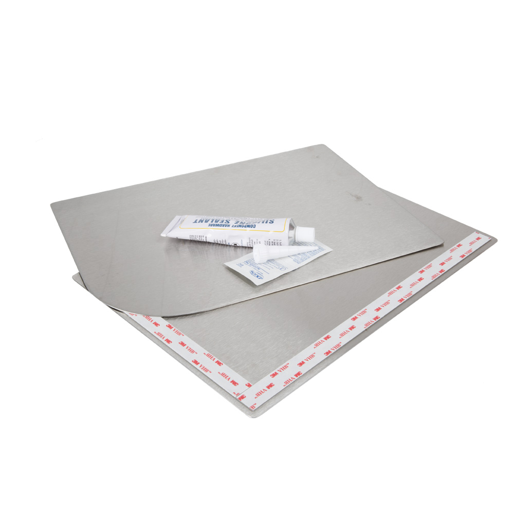 FMP 117-1474 14" x 10" Stainless Steel Left and Right Hand Sink Side ...