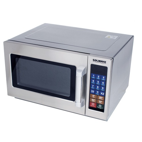 Solwave 1000W Stackable Commercial Microwave with Large 1.2 cu. ft ...