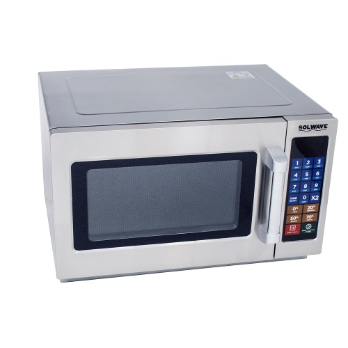 Solwave 1000W Stackable Commercial Microwave with Large 1.2 cu. ft ...