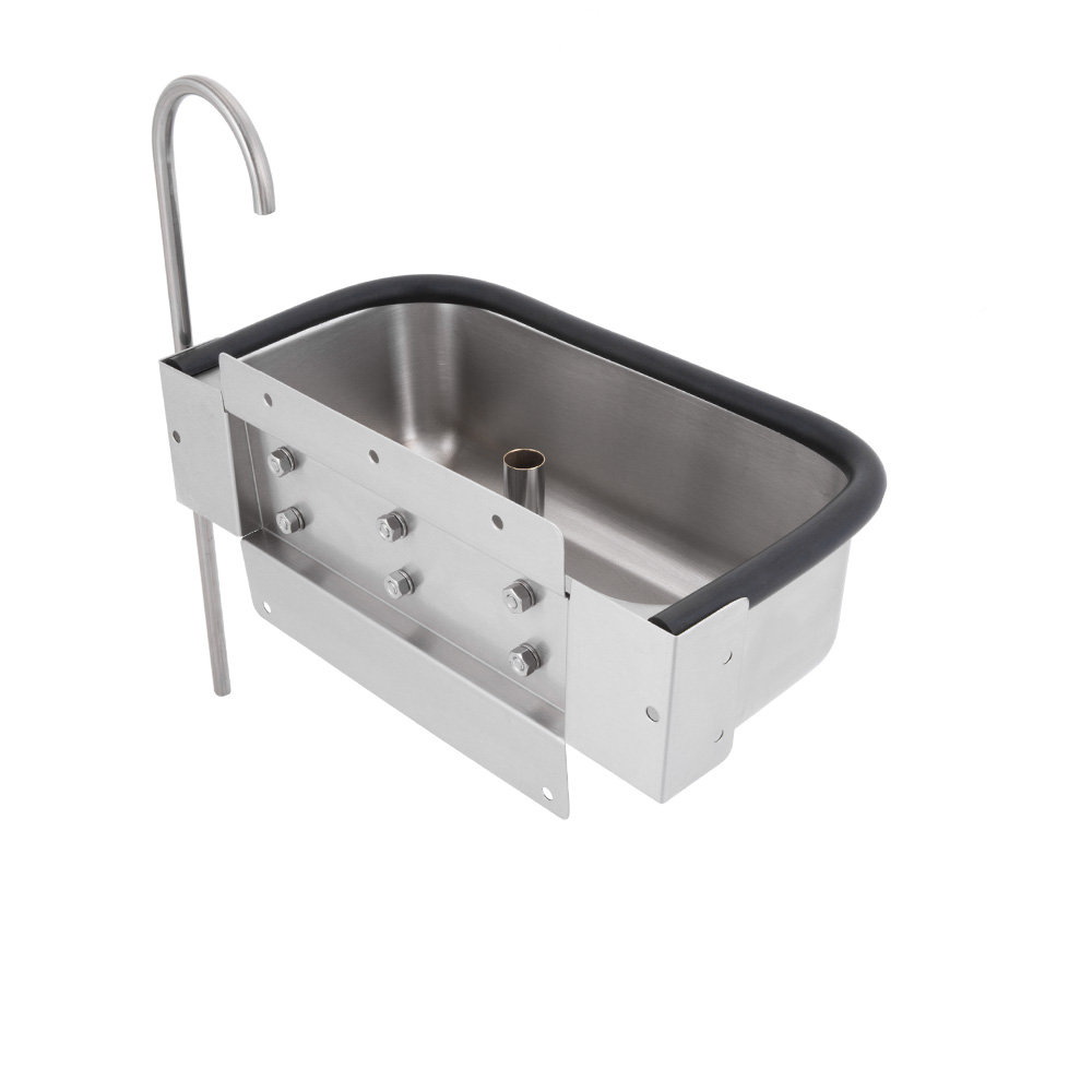 Nemco 77316-13A 12 3/4" Ice Cream Dipper Well and Faucet Set