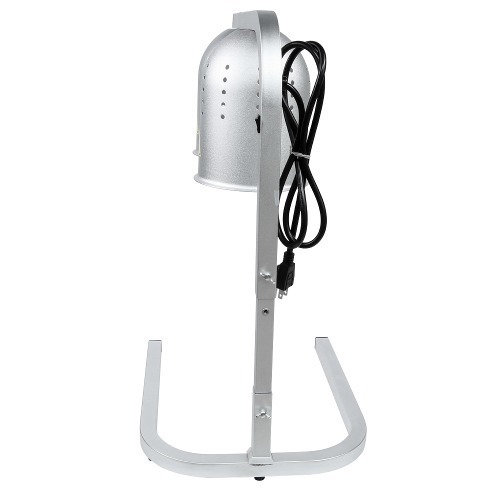 Avantco W62 Aluminum Free Standing Heat Lamp with 2 Bulbs - 120V, 500W