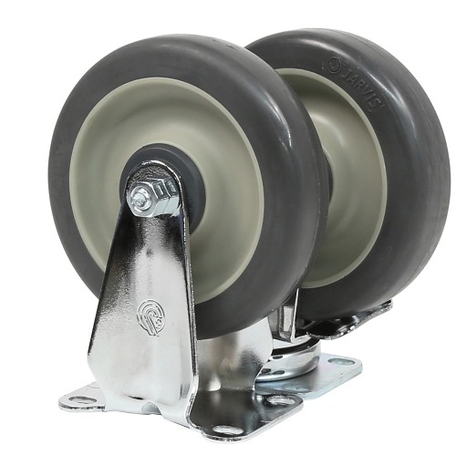 Cambro UPCS400CK Rigid and Swivel Stem Casters - 4/Set