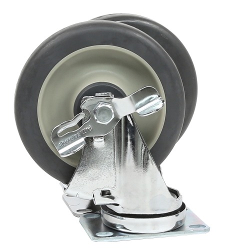Cambro UPCS400CK Rigid and Swivel Stem Casters - 4/Set