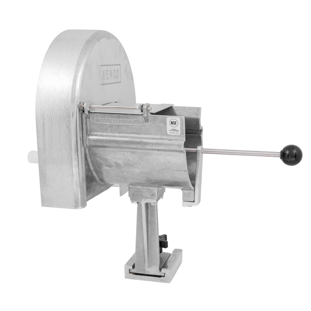 Nemco 55200AN-8 Easy Slicer with 1/4" Fixed Cut Fruit / Vegetable Slicer