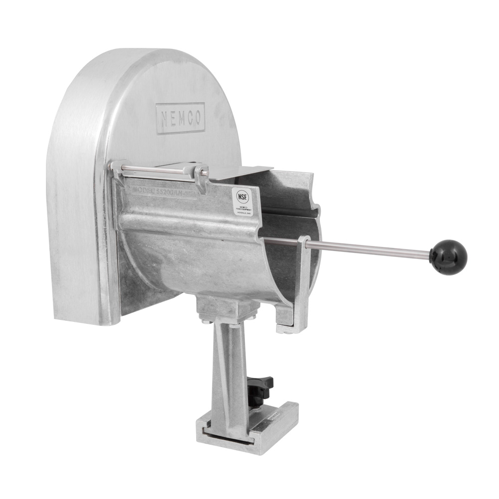 Nemco 55200AN-8 Easy Slicer with 1/4" Fixed Cut Fruit / Vegetable Slicer
