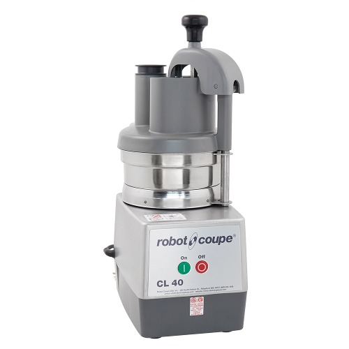 Robot Coupe CL40 Continuous Feed Food Processor with 2 Discs - 1 hp