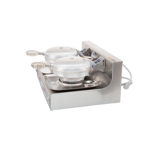 Star SWBD 120V Double Round Waffle Iron 7"