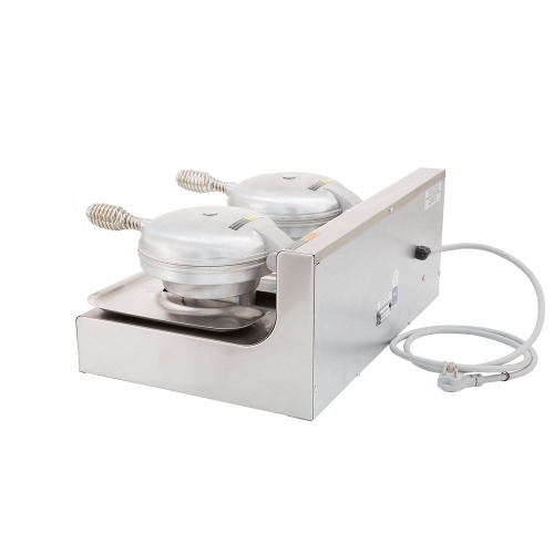Star SWBD 120V Double Round Waffle Iron 7"