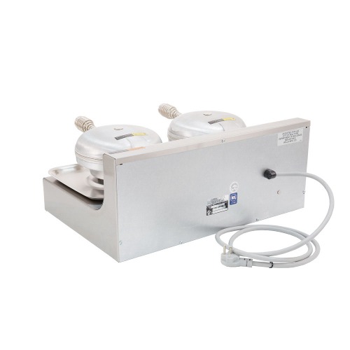 Star SWBD 120V Double Round Waffle Iron 7"