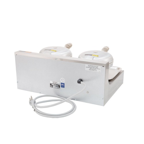 Star SWBD 120V Double Round Waffle Iron 7"