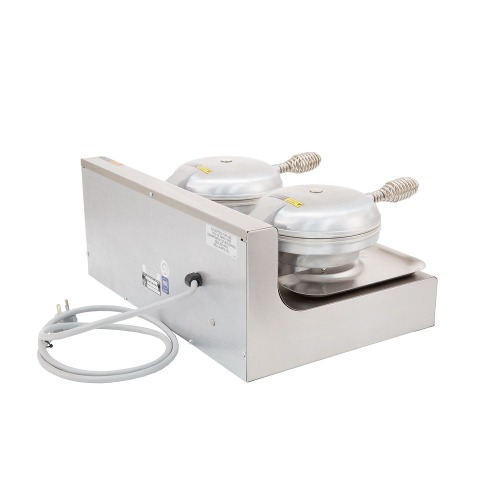 Star SWBD 120V Double Round Waffle Iron 7"