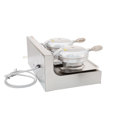 Star SWBD 120V Double Round Waffle Iron 7"
