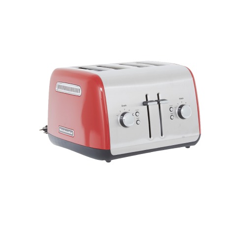 KitchenAid KMT4115ER Empire Red Four Slice Toaster with Manual Lift